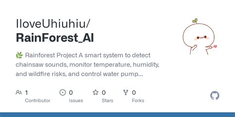 GitHub IloveUhiuhiu RainForest AI Rainforest Project A Smart System To Detect Chainsaw