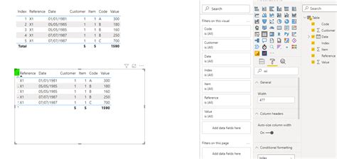 Solved Hiding Table Visual Columns Affects Shown Rows Microsoft