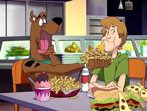 Scooby Doo Shaggy Eating