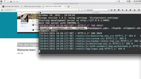 132 python web django queryset and debugging التعامل مع قاعدة البيانات
