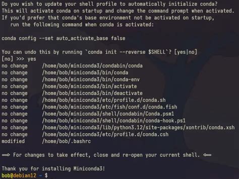 how to install miniconda on debian 12