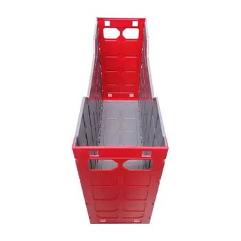 Tidy Files A4 Solid Plastic Container Red Tidy Files A4 Solid Plastic Container Red