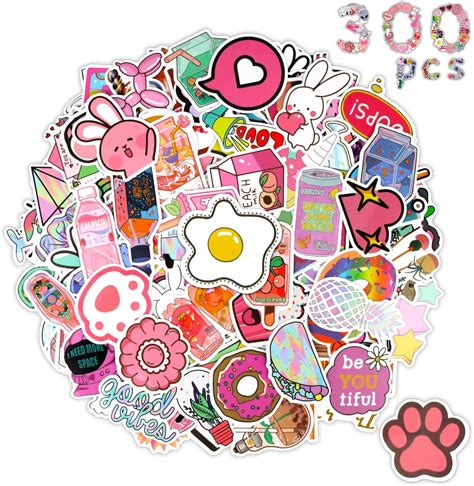Pegatinas Para Niños 300 Pegatinas Kawaii Calcomanias Decorativas De Alta Calidad Hd