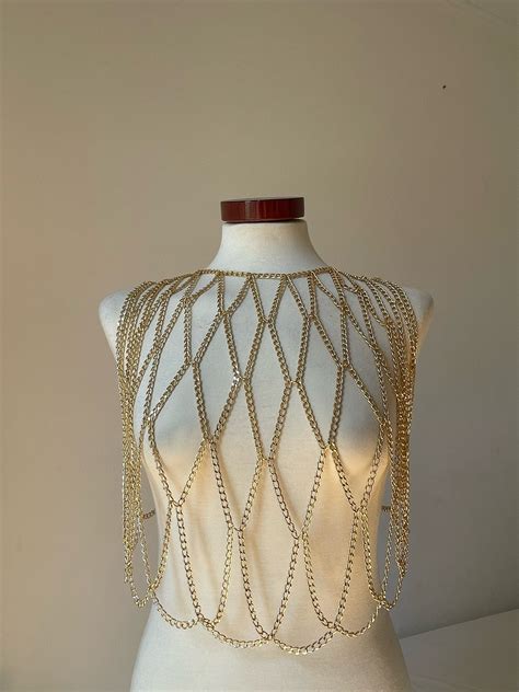 Gold Chain Top At Katherine Edmunds Blog