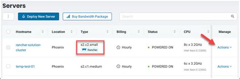 deploy and manage rancher management cluster with workload cluster in bmc