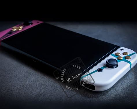 Custom Xenoblade Chronicles Mythra Pyra Themed Nintendo Switch Joy Con