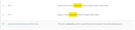 Shipping Zones · Issue 37199 · Woocommercewoocommerce · Github