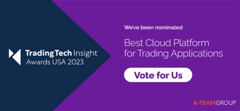 diffusiondata nominated for best cloud platform for trading