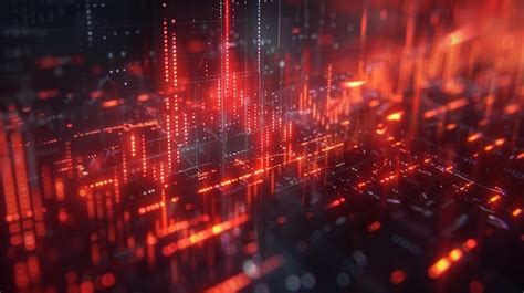 Premium Photo Binary Code Running Through A Computer System