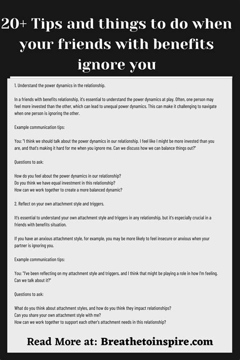 What To Do When Your Friends With Benefits Ignores You 11 Things To Do 10 Tips To Handle The