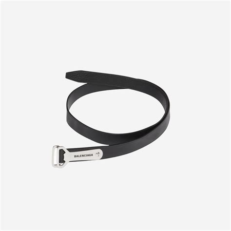 발렌시아가 보틀 오프너 D 링 벨트 블랙 Balenciaga Kream