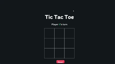 Kashyap Patel On Linkedin Im Thrilled To Announce The Launch Of My Tic Tac Toe Game A Web Based