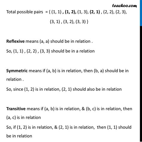 Example 24 Show Number Of Equivalence Relation In 1 2 3