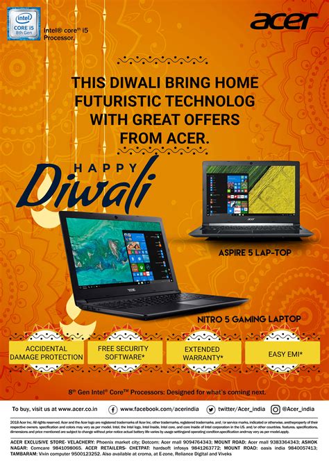 Acer Laptop Ad Poster P Sujit