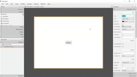 Gui Entwicklung Mit Scene Builder In Javafx