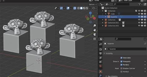 Instance To Collection Unhiding Objects Blender Stack Exchange