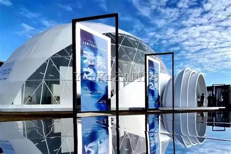 湖南卫视30米球形篷房 会画少年的天空超前展展览帐篷 酒店帐篷源头厂家