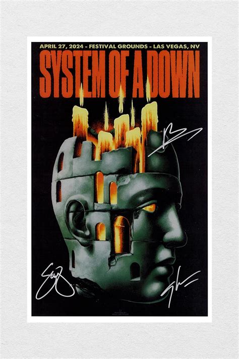System Of A Down Poster 24x36