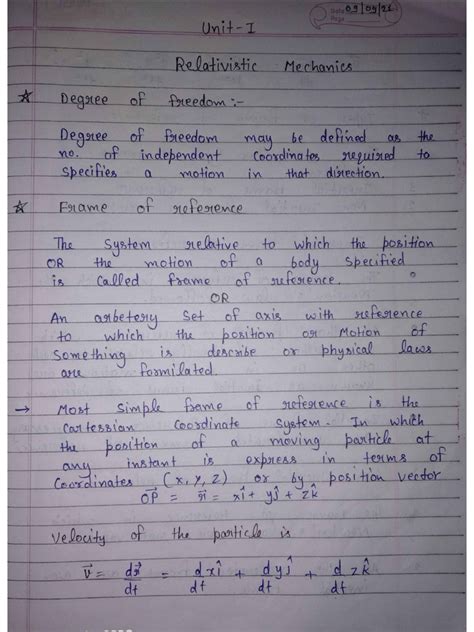Physics Itm Notes Pdf