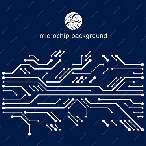 Premium Vector Vector Circuit Board Digital Technologies Abstraction Computer Microprocessor