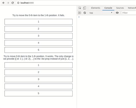 Vue Draggable Next Does Not Work For Primitive Values In List Prop Issue Sortablejs Vue