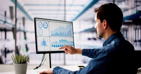 Kpi Business Analytics Data Dashboard Stock Image Image Of Manager