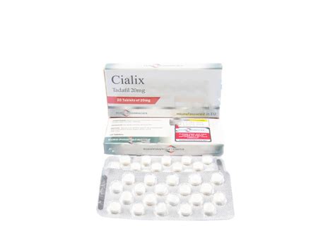 Cialix Tadafil 20mgtab 20 Tabblister Euro Pharmacies