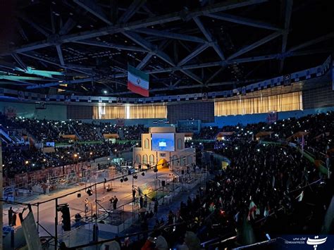 عکس مراسم کنگره ۲۴هزار شهید پایتخت در ورزشگاه ۱۲ هزار نفری آزادی تهران