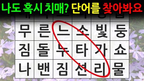 Iq 150이상은 바로 찾습니다 숨은단어찾기치매예방퀴즈단어퀴즈치매예방활동낱말퀴즈 Youtube