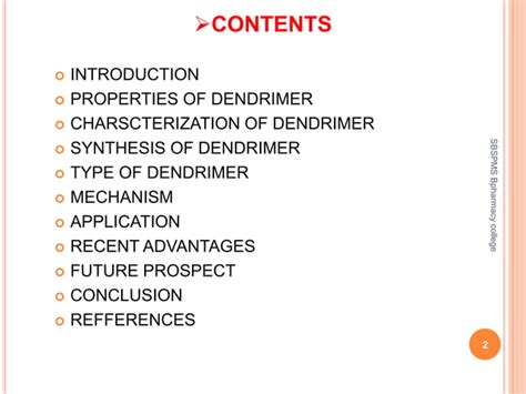 Dendrimer A Novel Carrier In Drug Delivery System Pptx