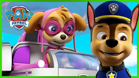 1 Hour Skye And Chase Stop A Runaway Trash Truck PAW Patrol