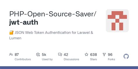 Github Php Open Source Saverjwt Auth 🔐 Json Web Token