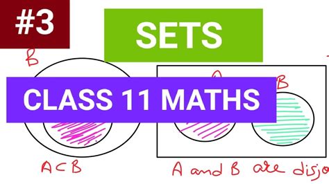 Sets Part 3 Class 11 Maths Intervals Subsets Annyclasses03 Youtube