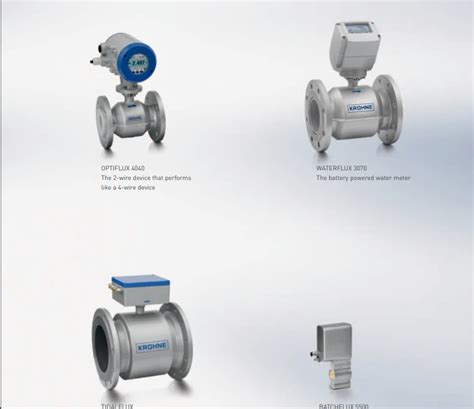Krohne Marshall Optiflux 1000 Sensor Electromagnetic Flow Meter At Rs