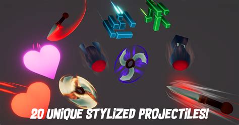Stylized Toon Projectiles And Hits ☄ Volume 1 Spells Unity Asset Store