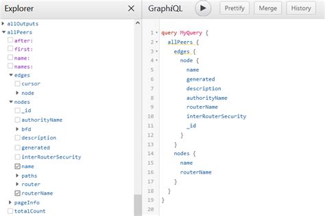 Looking For Graphql Query For Peer Path Sd Wan