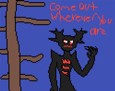 Creepypasta Zalgo Drawing