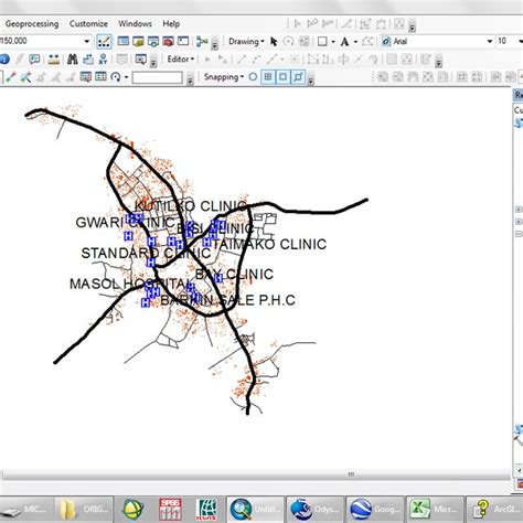 Average Nearest Neighbor Analysis From Arcgis Download Scientific Diagram