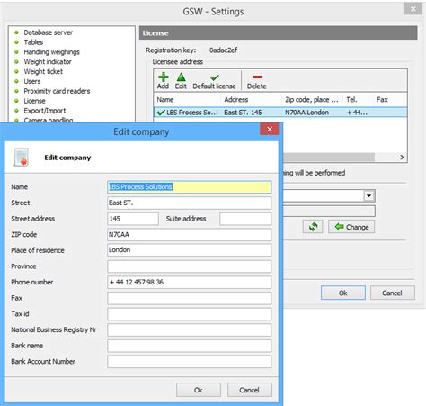 Configuration Gs Software