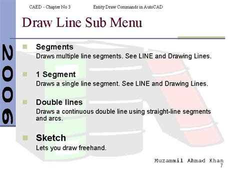 Computer Aided Engineering Drawing Entity Draw Commands In