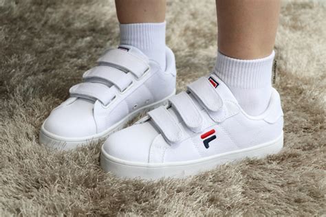 휠라 찍찍이 운동화 코트 디럭스 캔버스 벨크로 스니커즈 겟겟 ★ 네이버 블로그