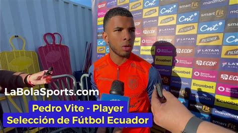 Selección De Ecuador En New Jersey Pedro Vite Youtube
