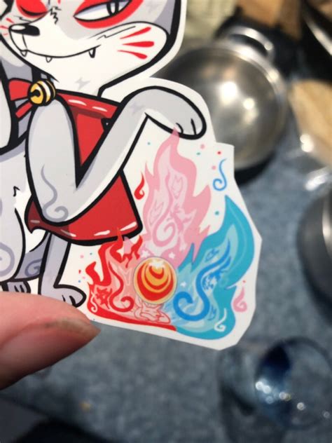 Inari Kitsune Yokai Sticker Tenko Fox Etsy Canada