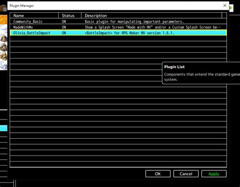Olivia Battle Impact Plugin Causing Big Framerate Drop RPG Maker Forums