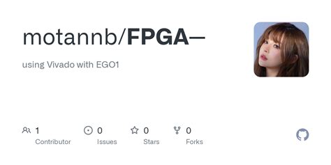 GitHub Motannb FPGA Using Vivado With EGO