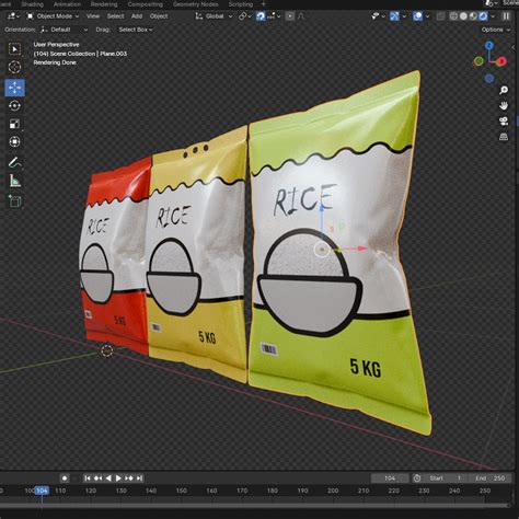 3d Model Rice Turbosquid 2307371