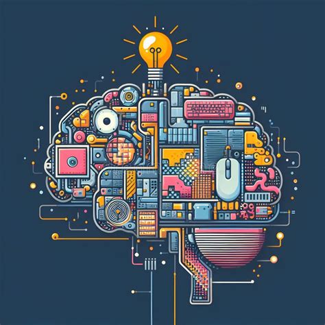 Abstract Illustration Of Brain Activity Stock Illustration Illustration Of Modern Human