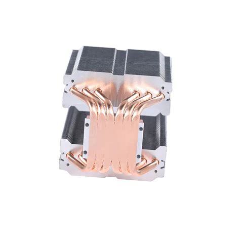 Custom Copper 6 Heat Pipe Cpu Cooler Cooling Heatsink System Lori