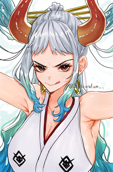 Yamato One Piece Drawn By Sc Scandium Danbooru