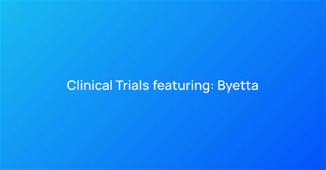 Byetta Everything You Need To Know Power